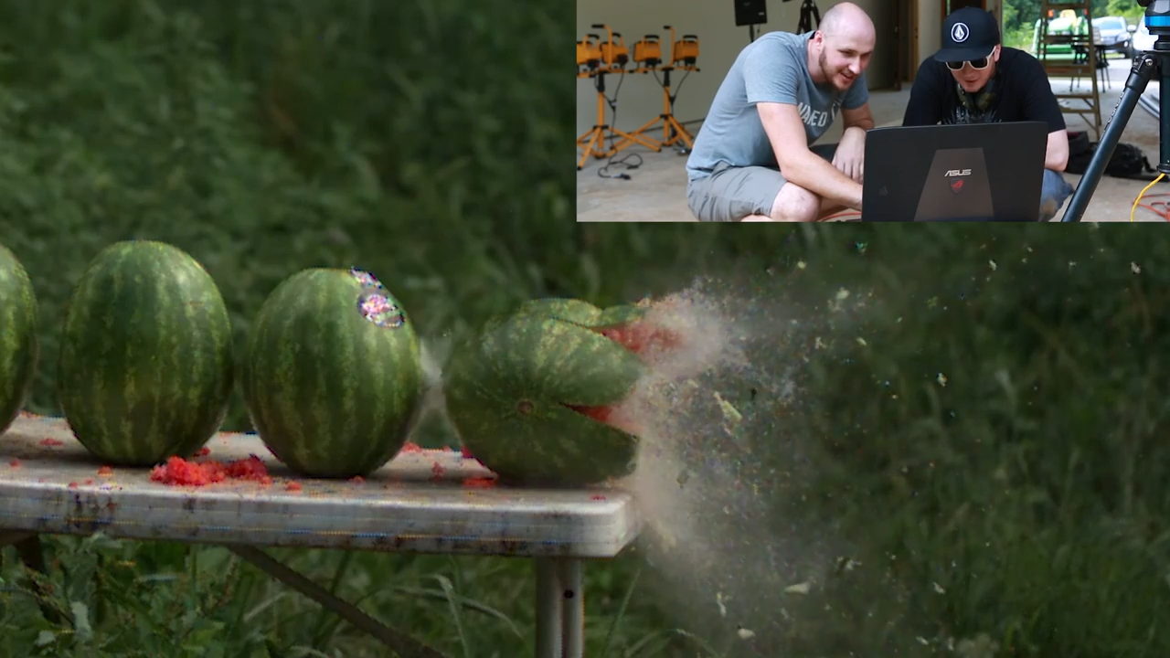He said “safety is number one priority” then they shot a watermelon ...