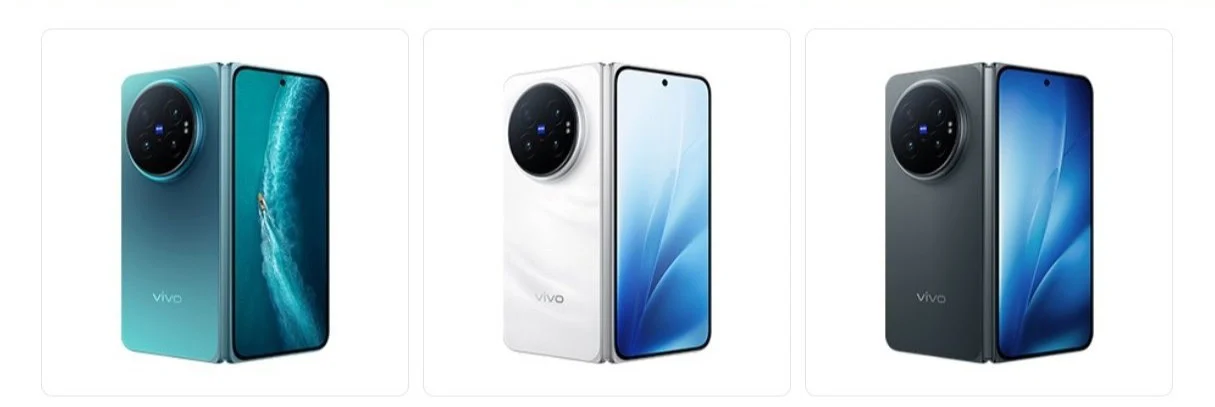 Vivo X Fold 6 color options are out — there are three to choose from