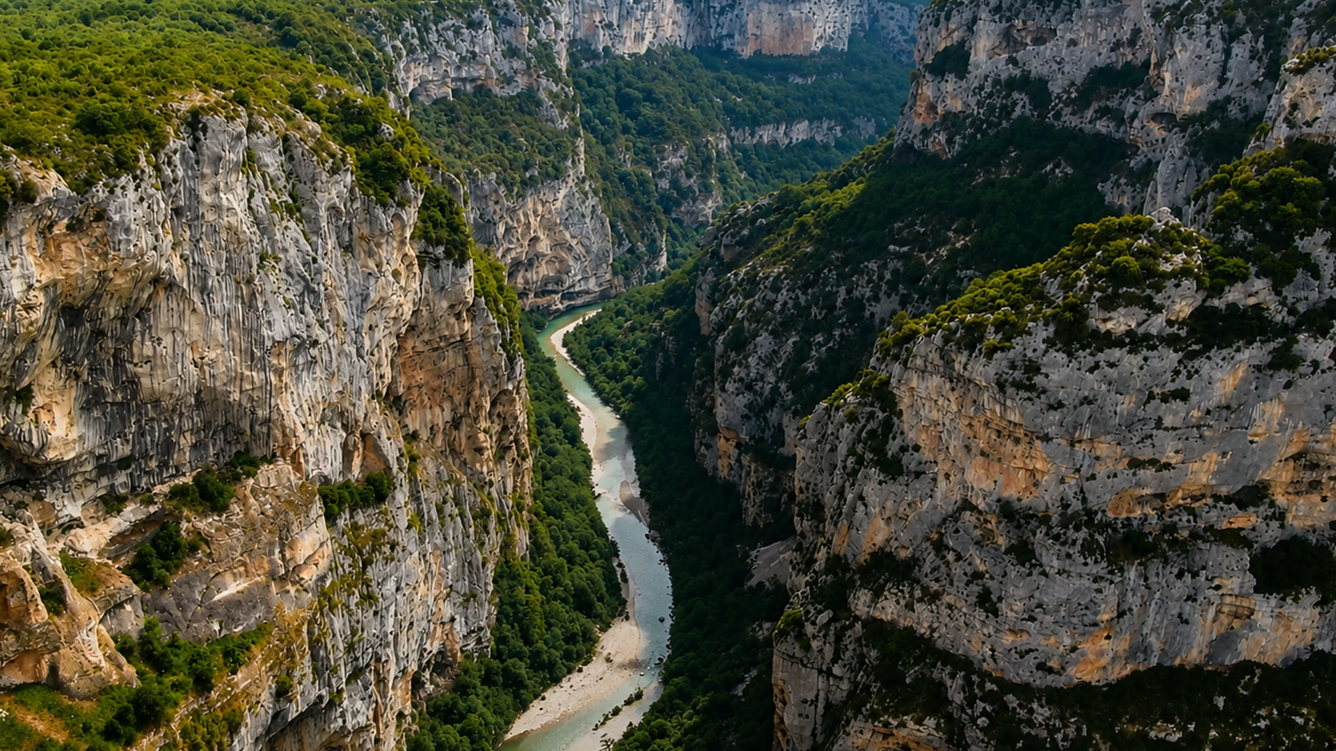 A canyon that took millions of years to form