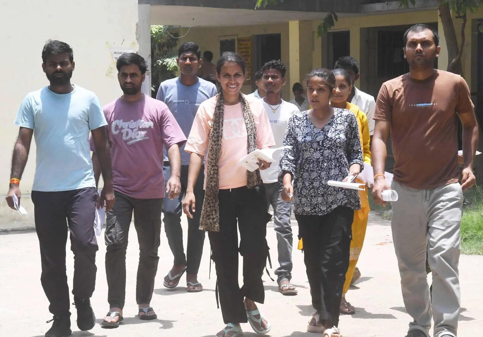 Police exam aspirants storm reserved coaches, damage railway property