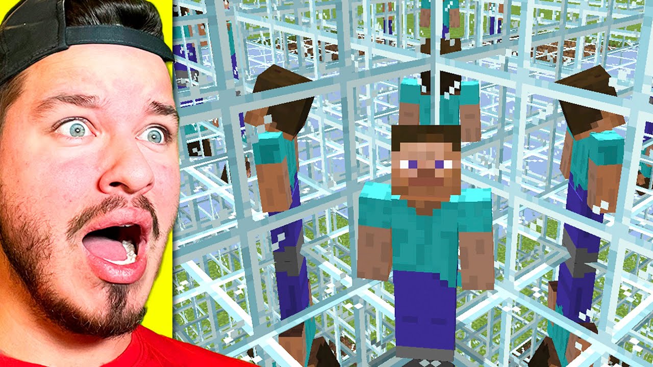 I fooled my friend using a fake reality mod in Minecraft