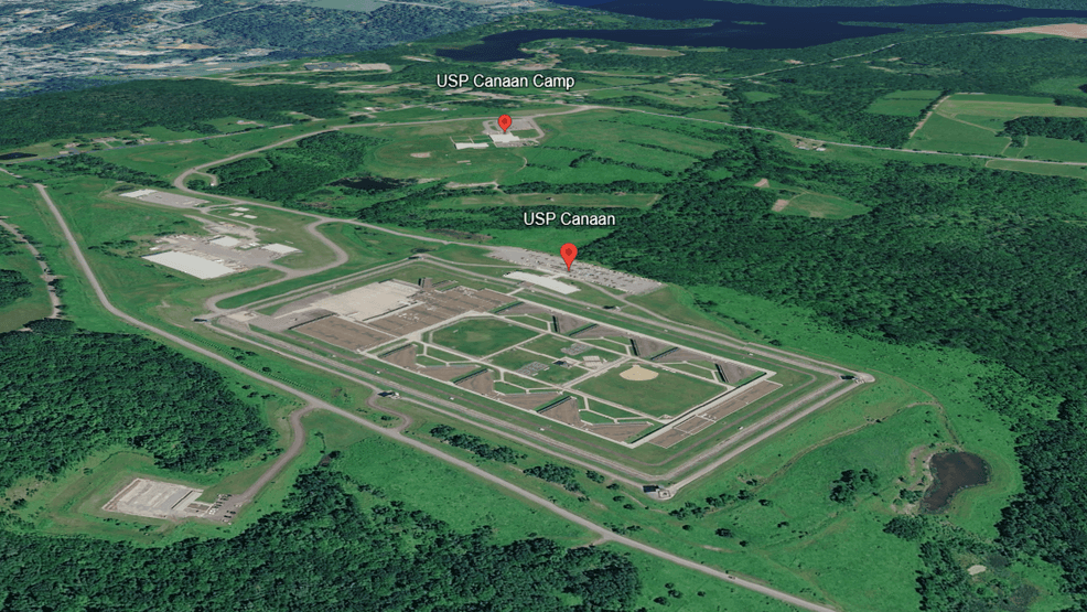 Inmate found dead at USP Canaan in Wayne County