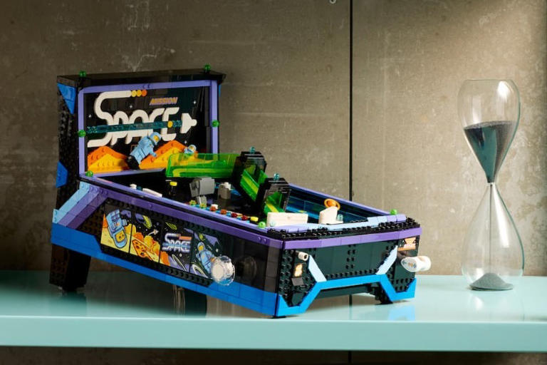 Lego unveils its first working pinball machine