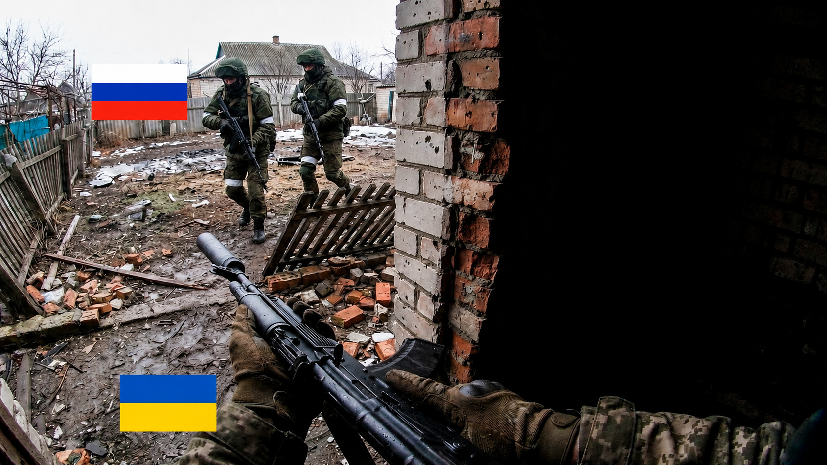 Watch Russian troops capture Ukrainians... then everything changed