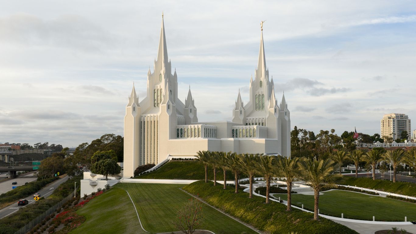 See inside San Diego's iconic Mormon temple as doors reopen