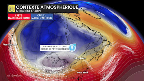 Risque d’orages mercredi : ça pourrait frapper partout au Québec