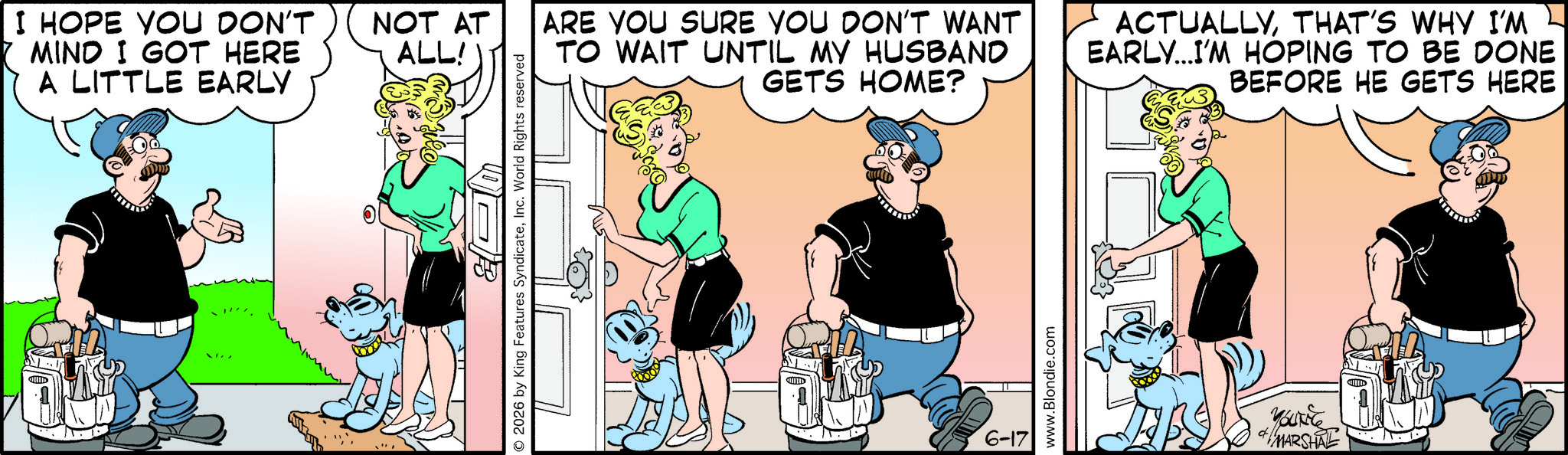 Blondie by Dean Young and John Marshall