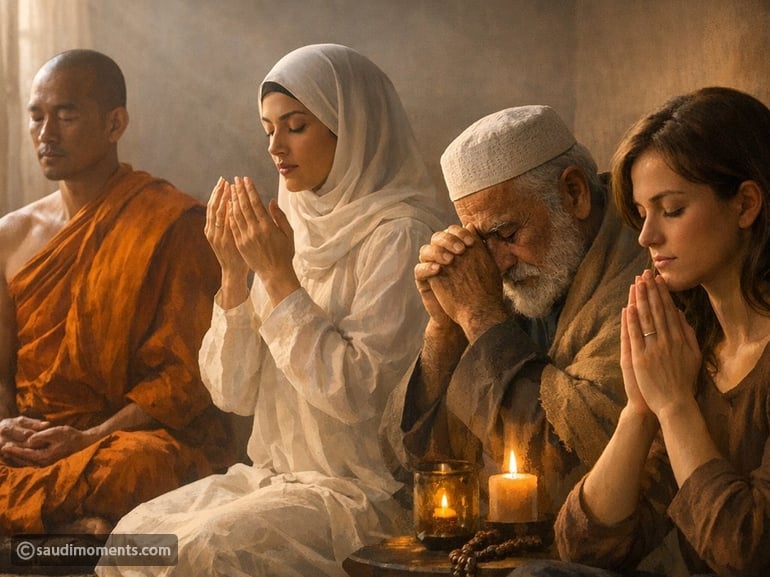 How major world religions make fasting a sacred act