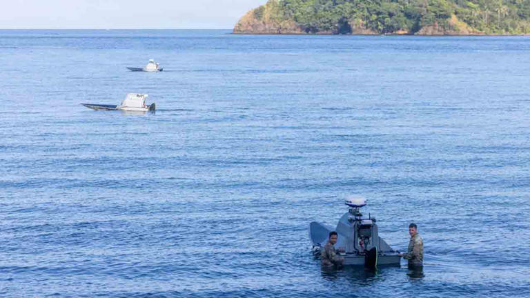 US Army tests swarm of autonomous boats during exercise in the Philippines