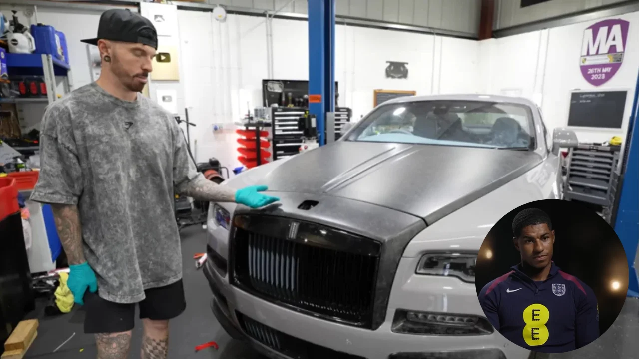Mat Armstrong spent $420K rebuilding Marcus Rashford's wrecked Rolls ...
