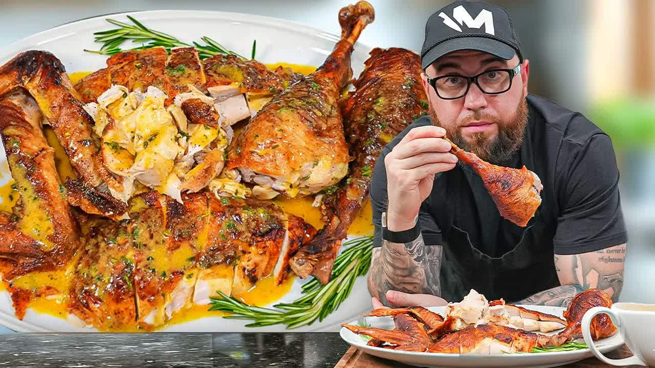 Perfect fried turkey every time with simple ingredients