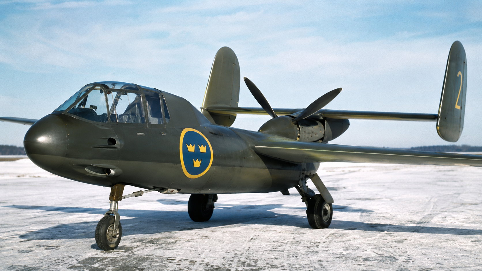 The Saab 21 - Sweden built a fighter so strange it looked decades ahead ...