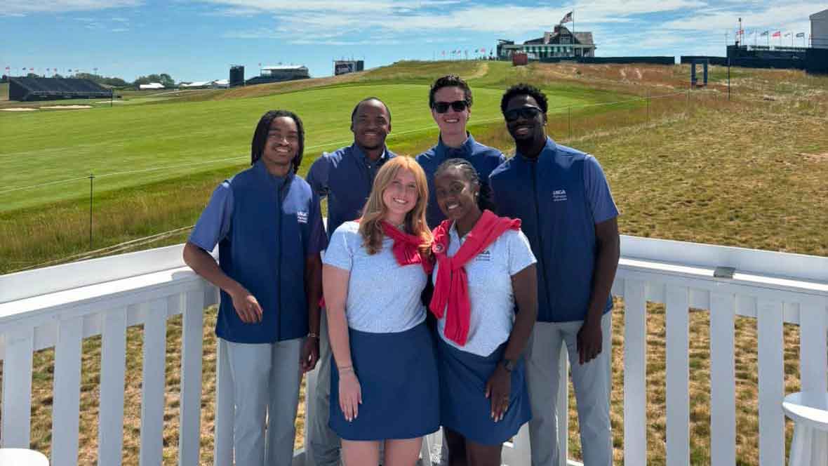 At US Open, college students getting crash course in golf-career ...