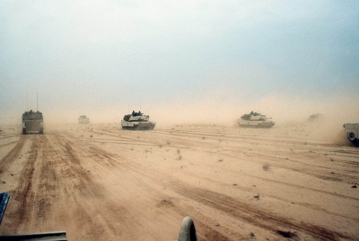 What weapons did the United States use during the Gulf War?