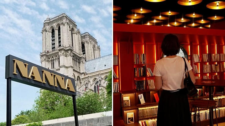 Paris just opened a floating bookshop under Notre-Dame - and it has DJ sets
