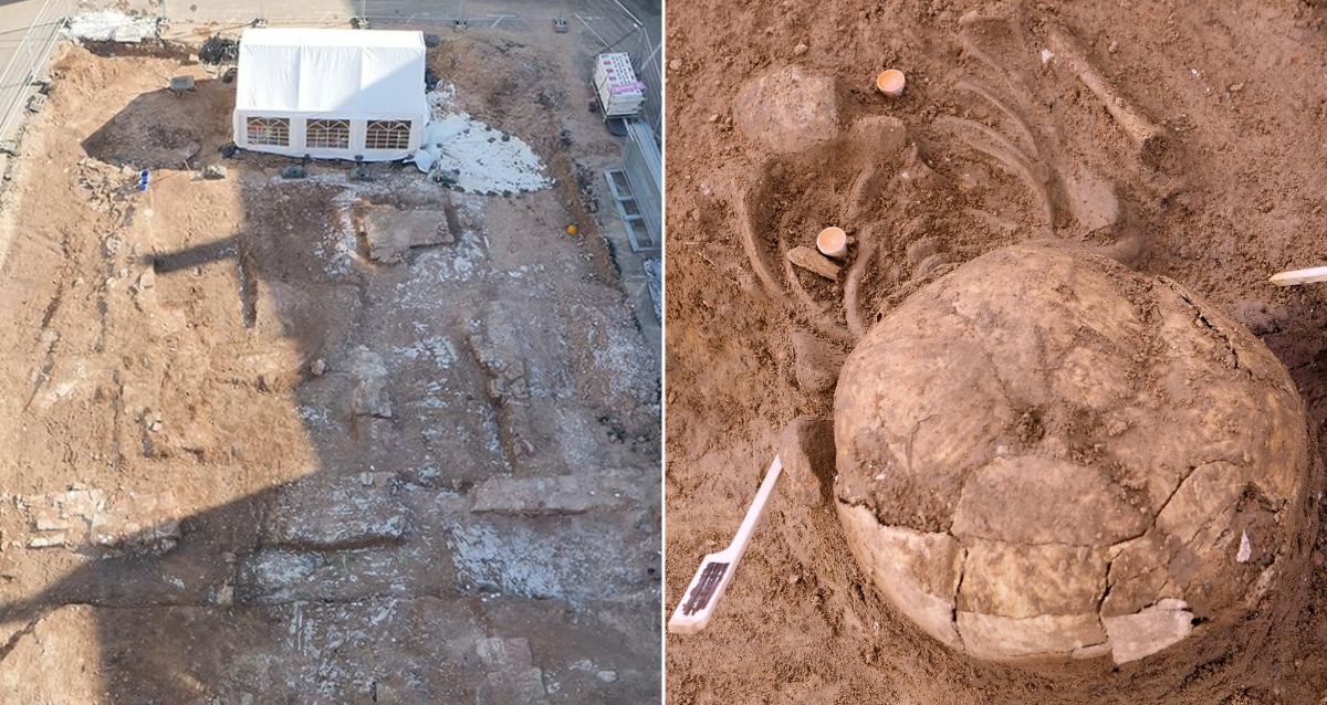 Archaeologists in Germany just uncovered a medieval church surrounded ...
