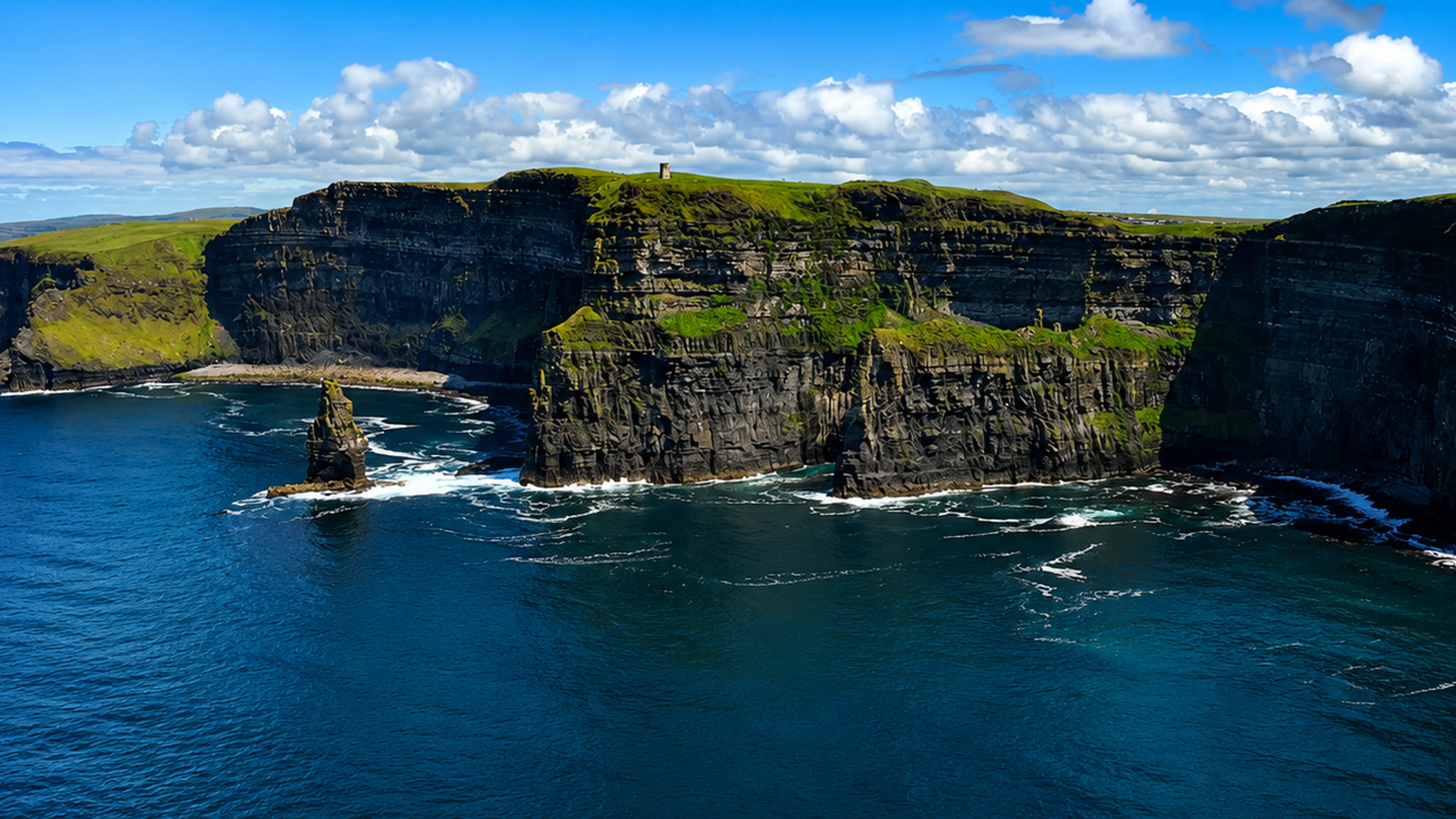 Why do these cliffs attract millions of visitors?
