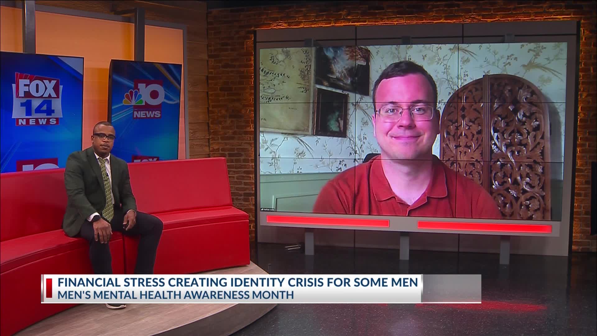 Helping men cope with financial stress