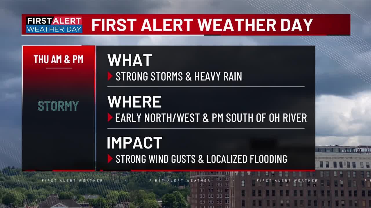 WSAZ+ | Storm threat set to arrive into Thursday