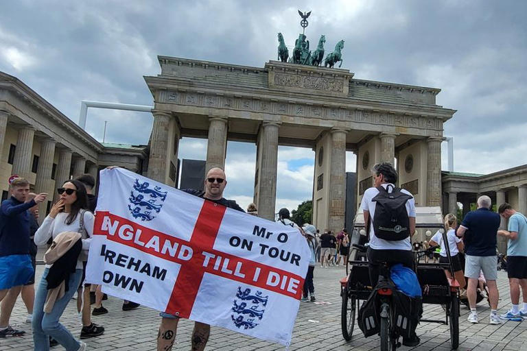 England fan has 30 passport stamp tattoos from cheering on Three Lions ...