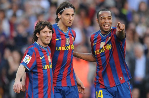 Henry e Ibrahimovic se rendem ao brilho de Messi na estreia pela Copa ...