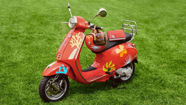 If you ever wanted a Vespa on your coffee table, this might be your book