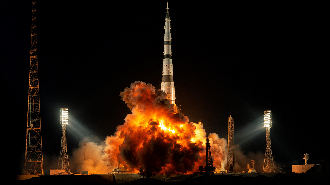 The night the Soviet moon program burned itself to the ground
