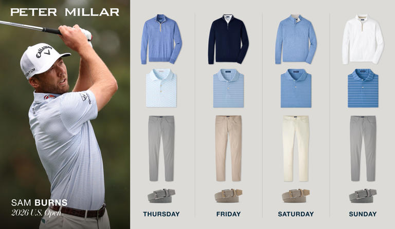 2026 US Open apparel for Jason Day, Viktor Hovland, Cameron Young and more