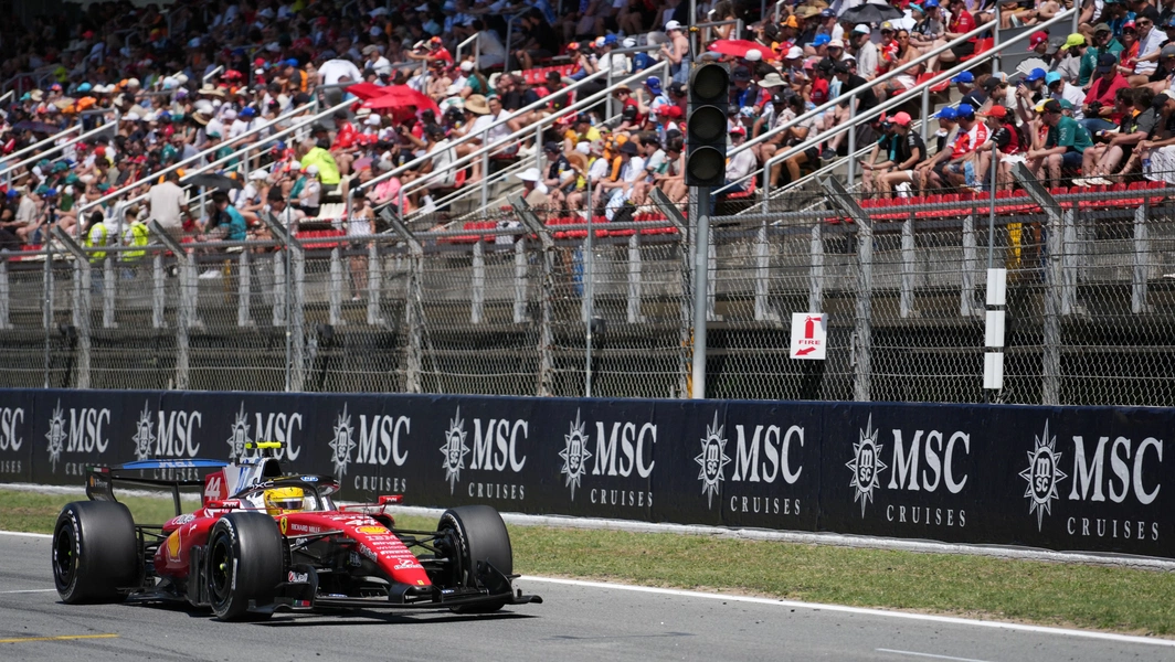 Hamilton's Ferrari breakthrough cuts Antonelli's F1 lead to 41 points