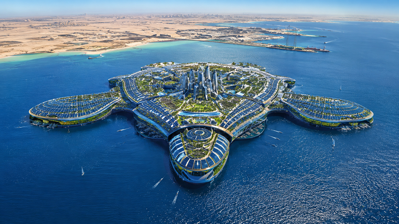 Pangeos Terra, the $8 billion turtle shaped mega yacht pushing the ...