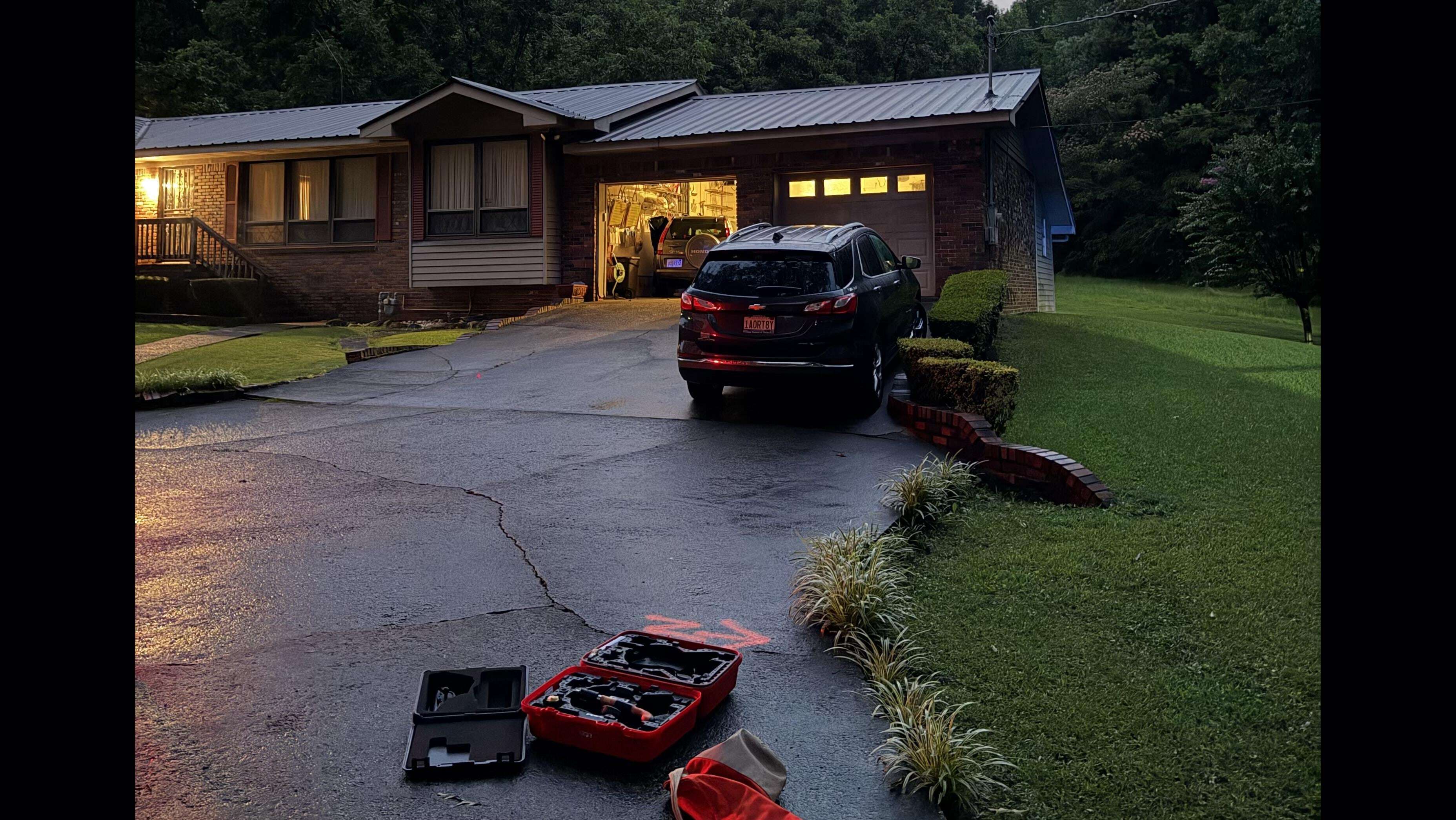 Woman, 89, killed when SUV pins her against washing machine in her own ...