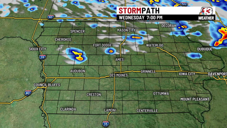 Morning storms bring strong winds and damage to central Iowa