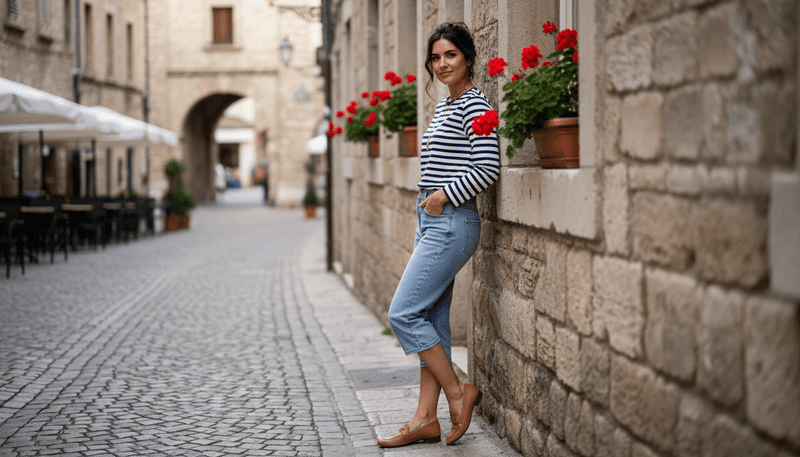 Wear these 10 denim capri outfits and get compliments everywhere you go