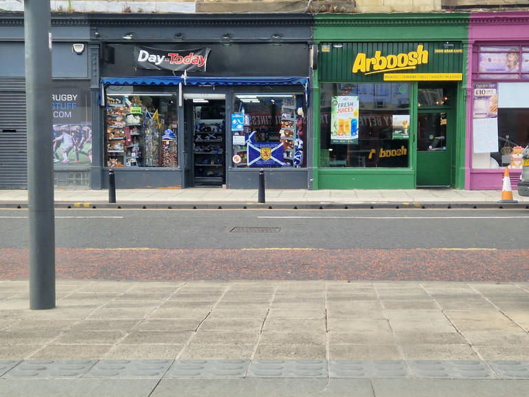 Edinburgh gets right behind Scotland at the World Cup with flags ...