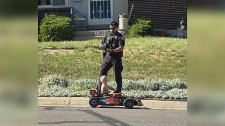 'I had to get home for a nap': Colorado police pull over adorable speedster