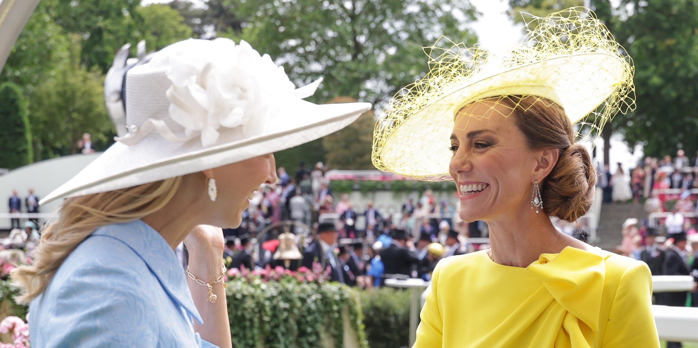 Lady Gabriella Windsor took a style cue from Kate Middleton at Royal Ascot