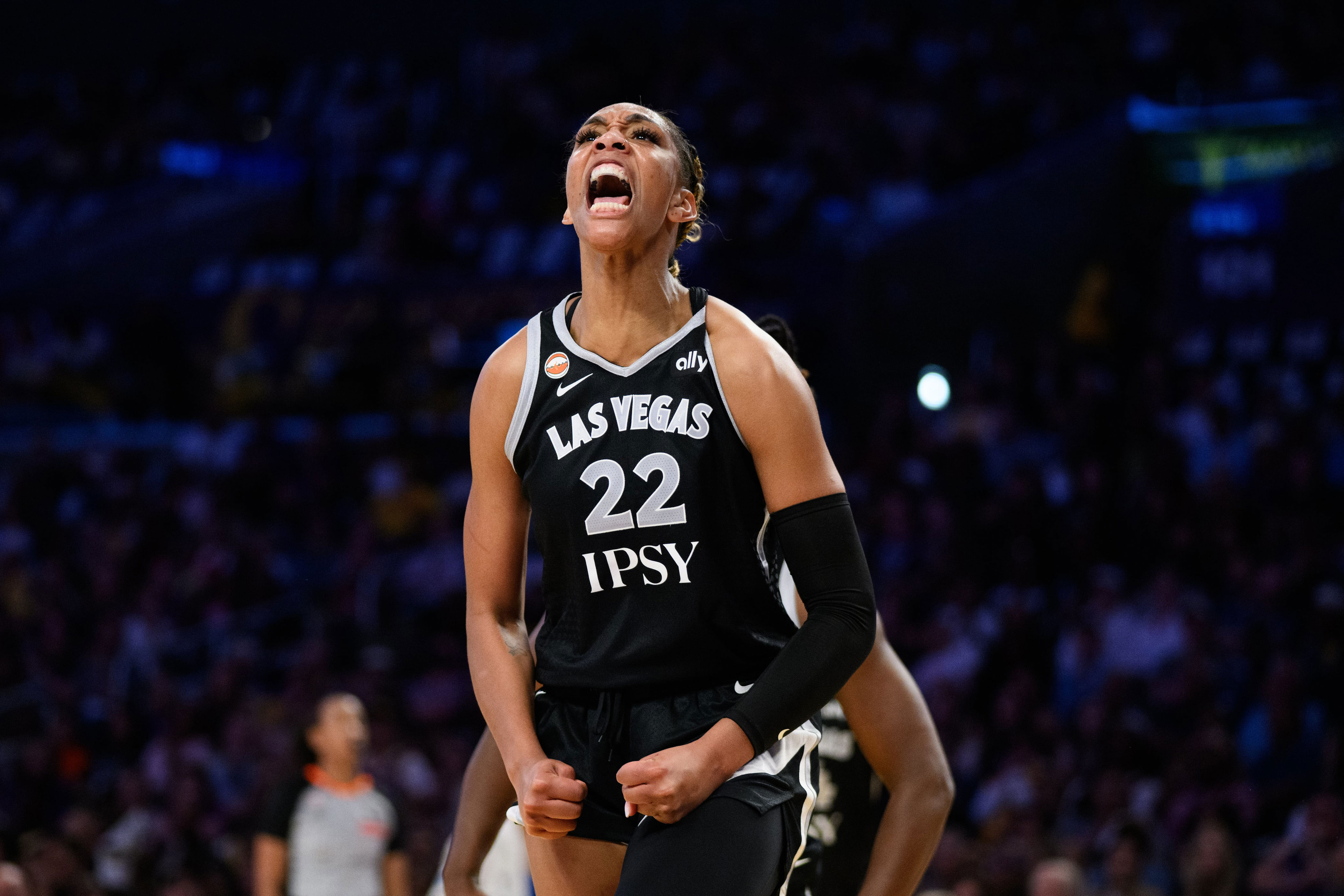 A’ja Wilson earns record 30th Western Conference Player of the Week honor
