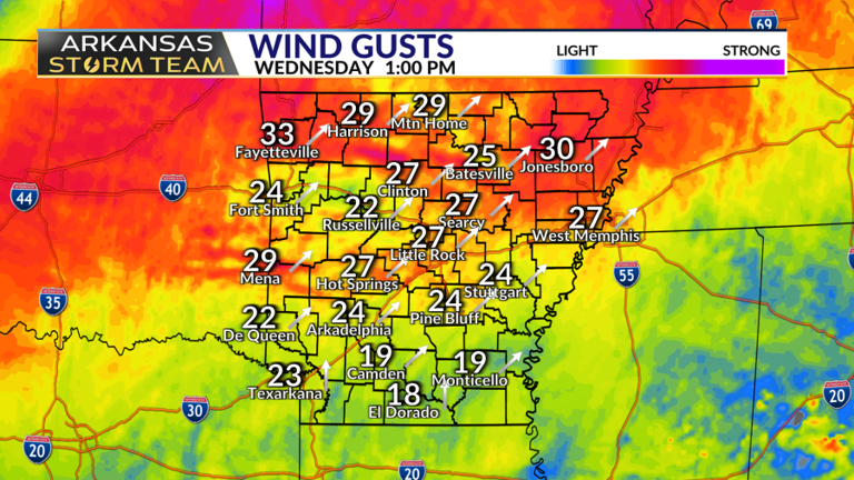 Arkansas Storm Team forecast: Hot & breezy, then increasing rain chances