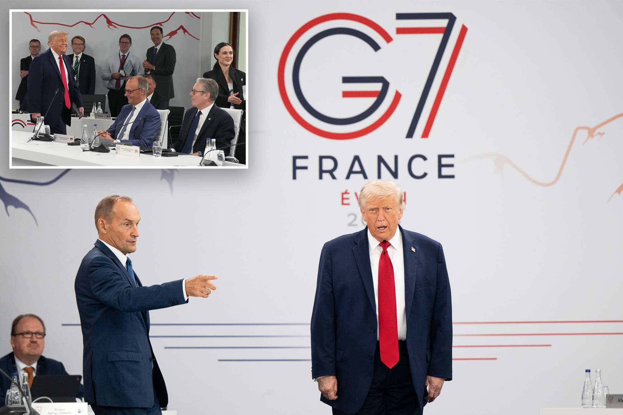Trump arrives late to G7 after Truth Social screed — tells world ...