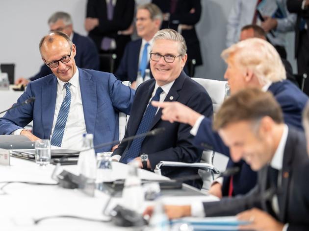 Trump nähert sich G7-Partnern an - Lob von Merz