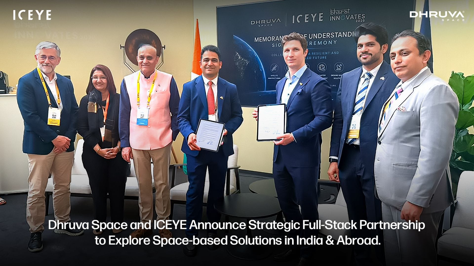 Dhruva, ICEYE partner to build satellites and expand radar imaging data