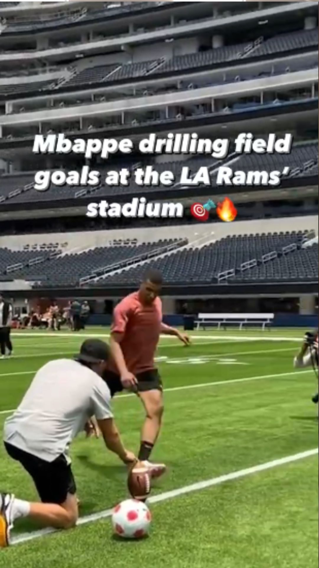 Cooper Kupp and Kylian Mbappe create the ultimate football crossover