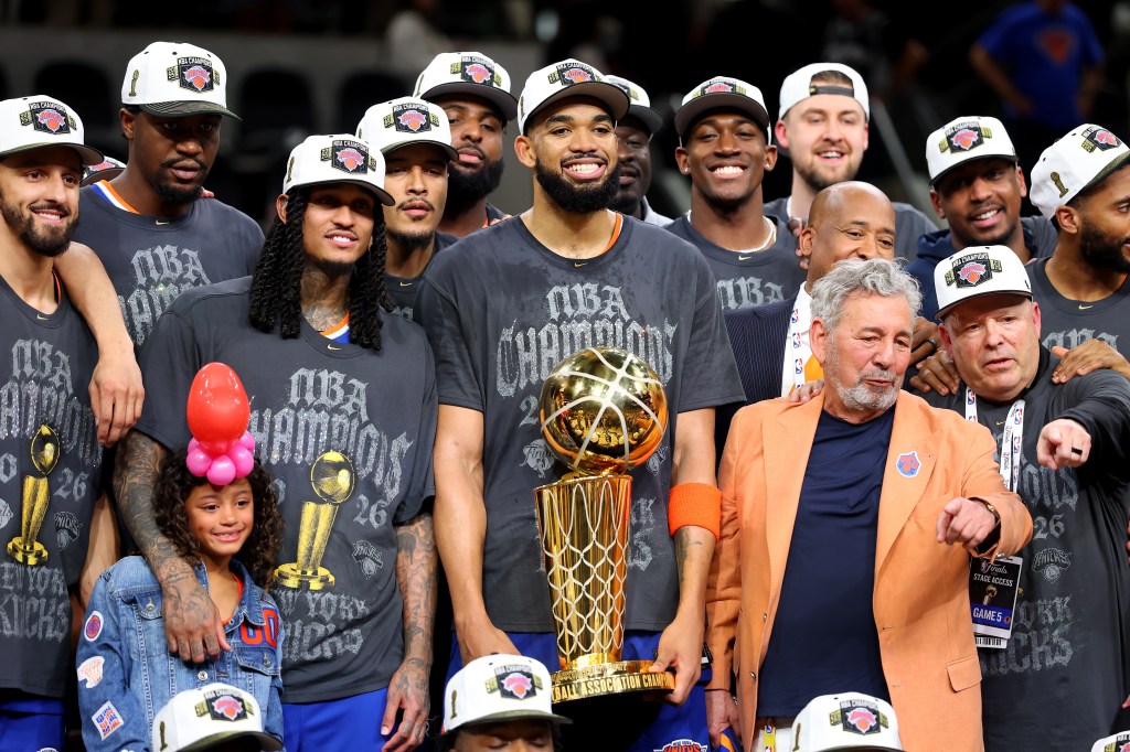 How Jordyn Woods reacted to James Dolan’s celibacy joke ahead of Knicks ...