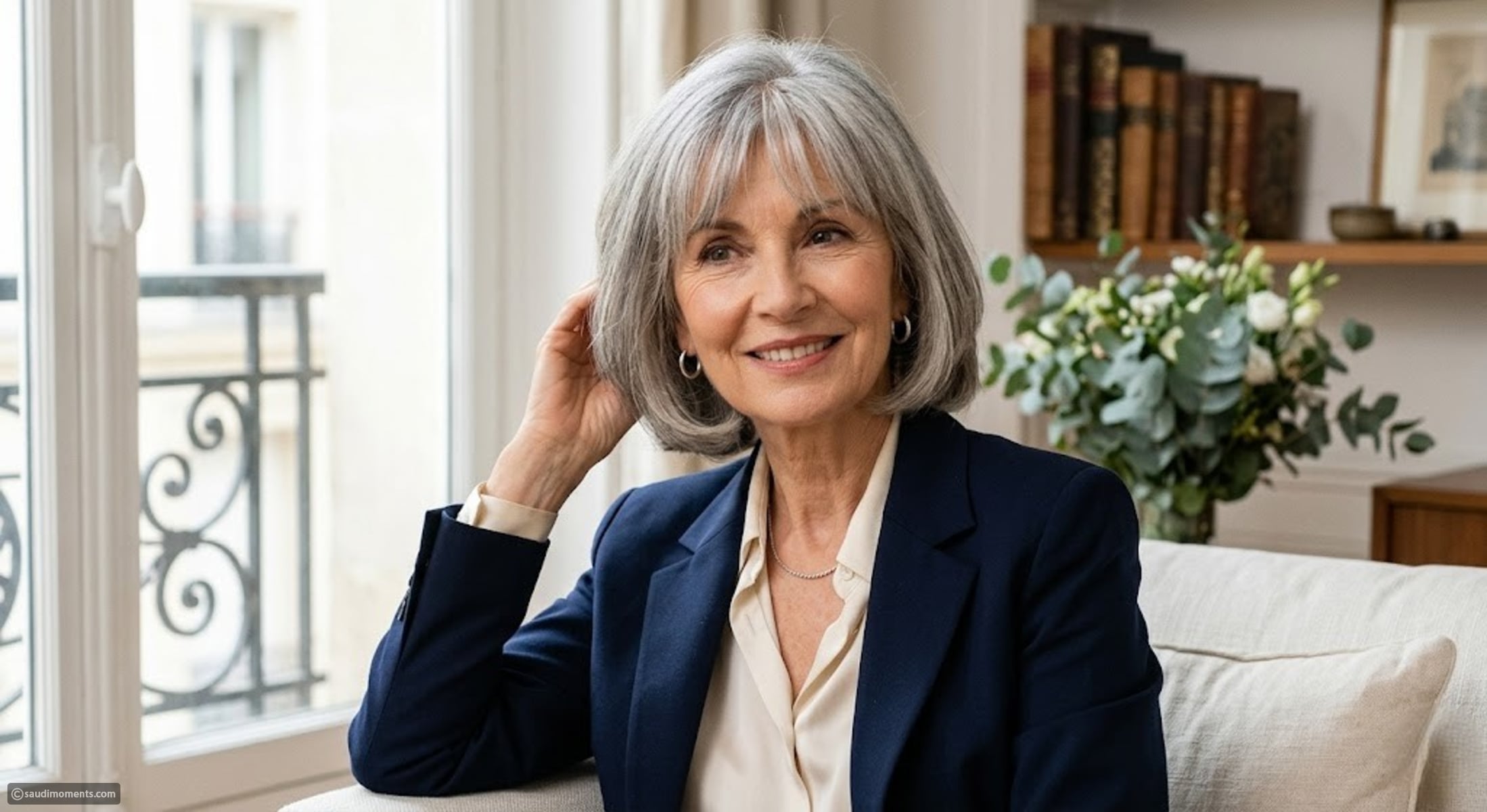Gray hair trends perfect for older women in 2026