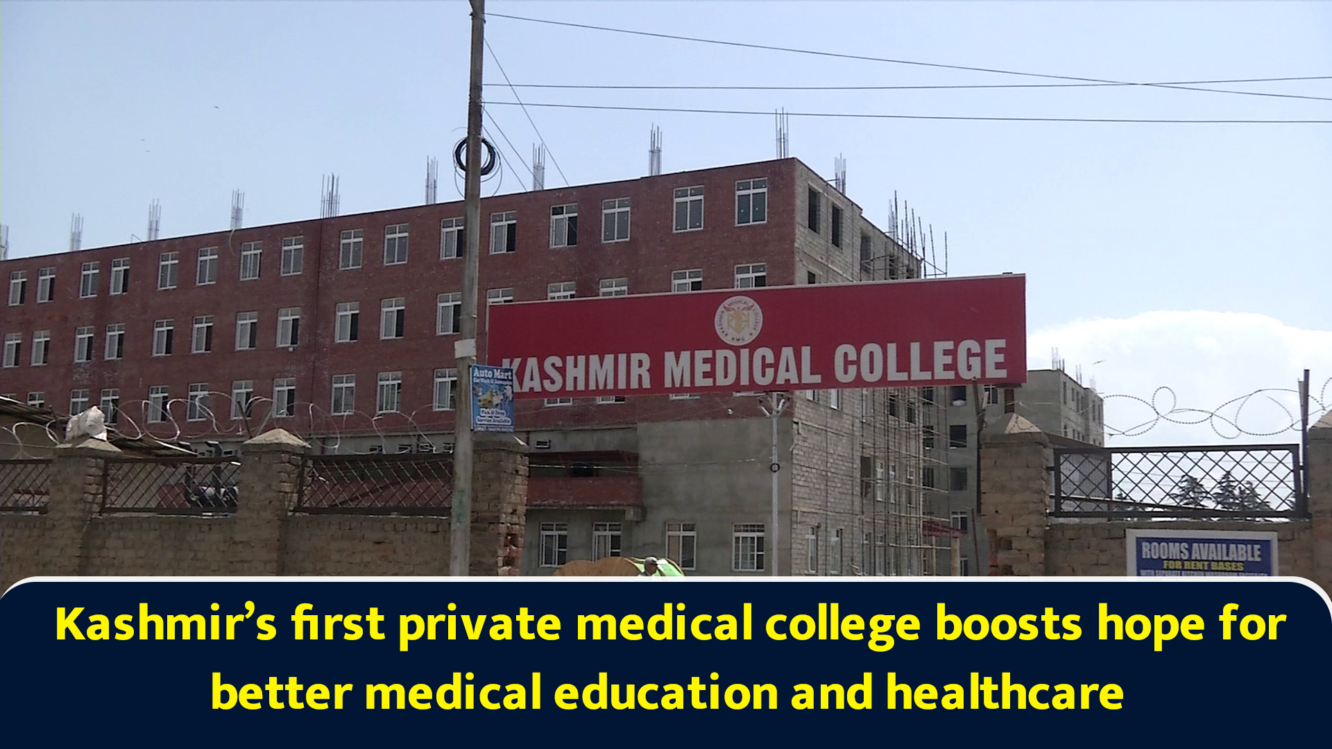 Kashmir’s first private medical college boosts hope for better medical ...