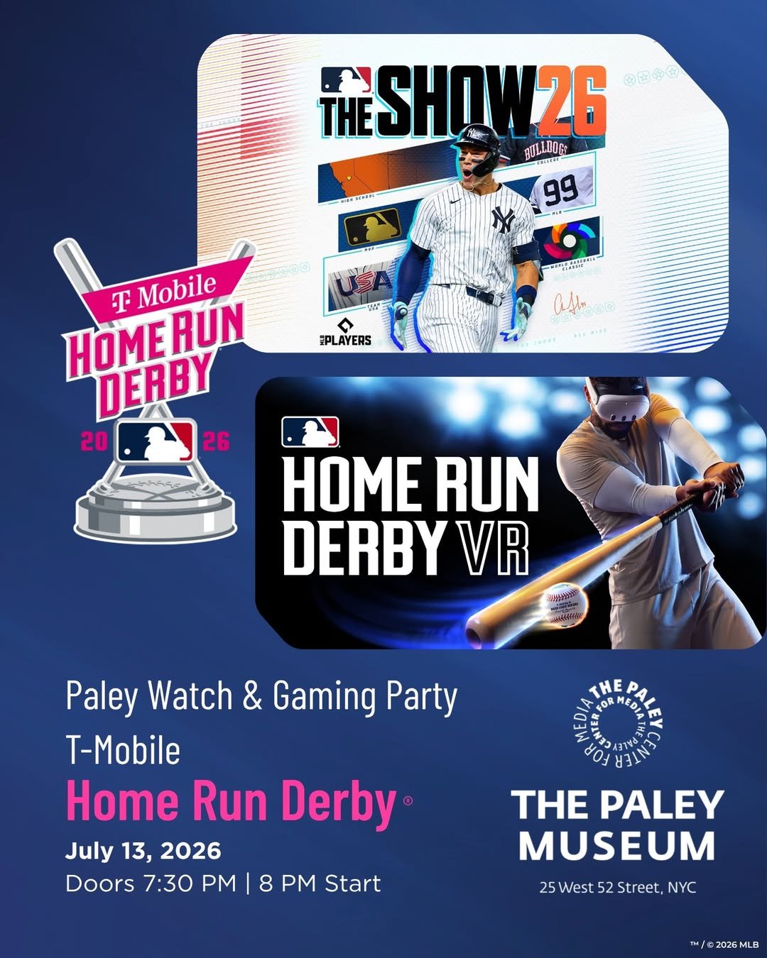 Home run derby watch & gaming party, NYC