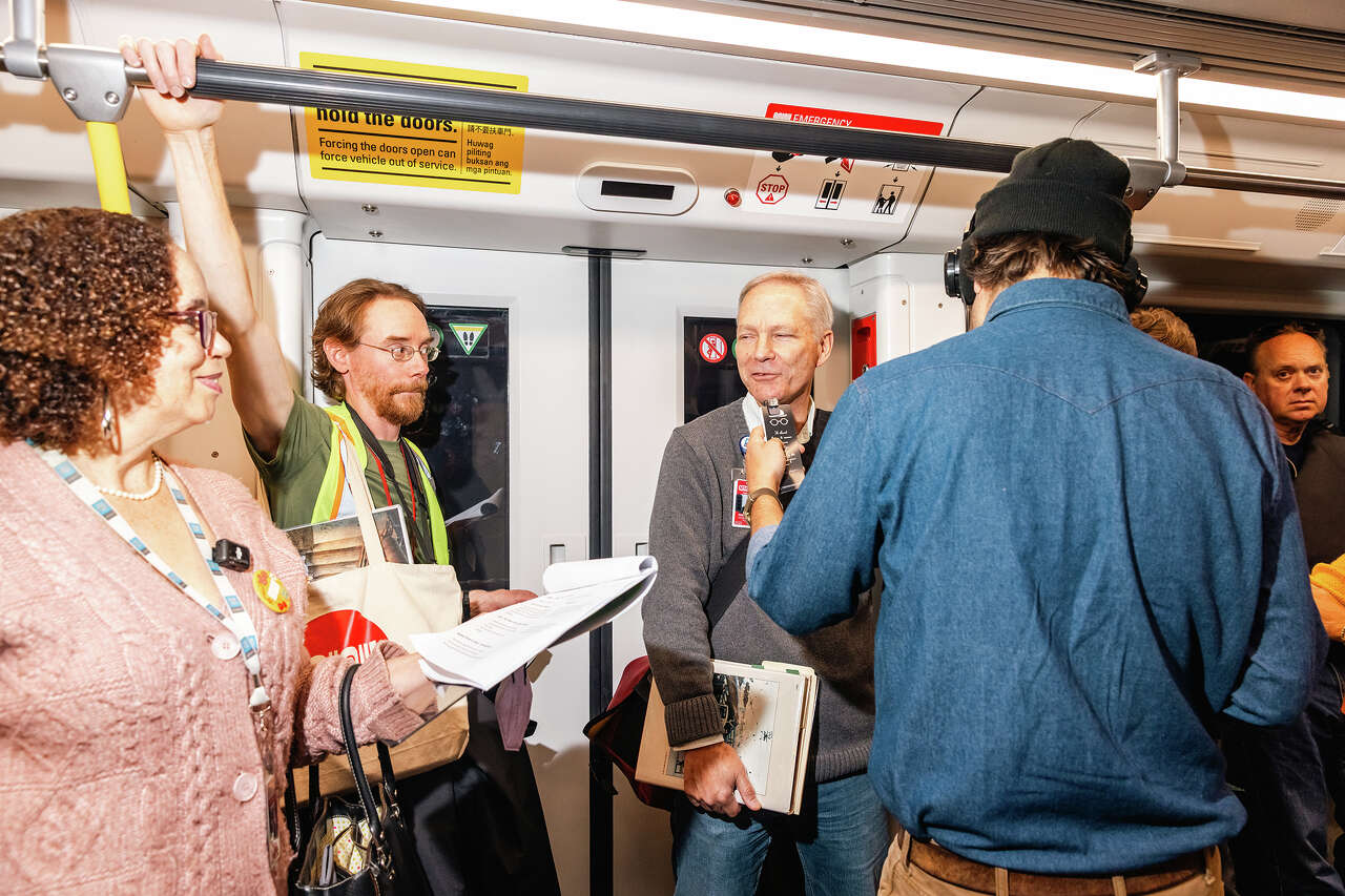 The San Franciscans who took work off to celebrate a book on Muni