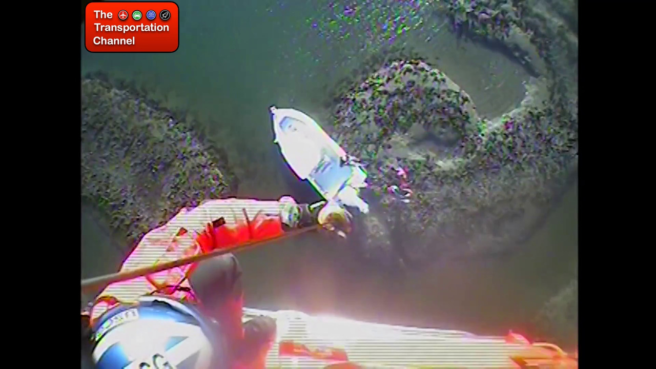 Savannah Coast Guard Air Station saves a stranded boater