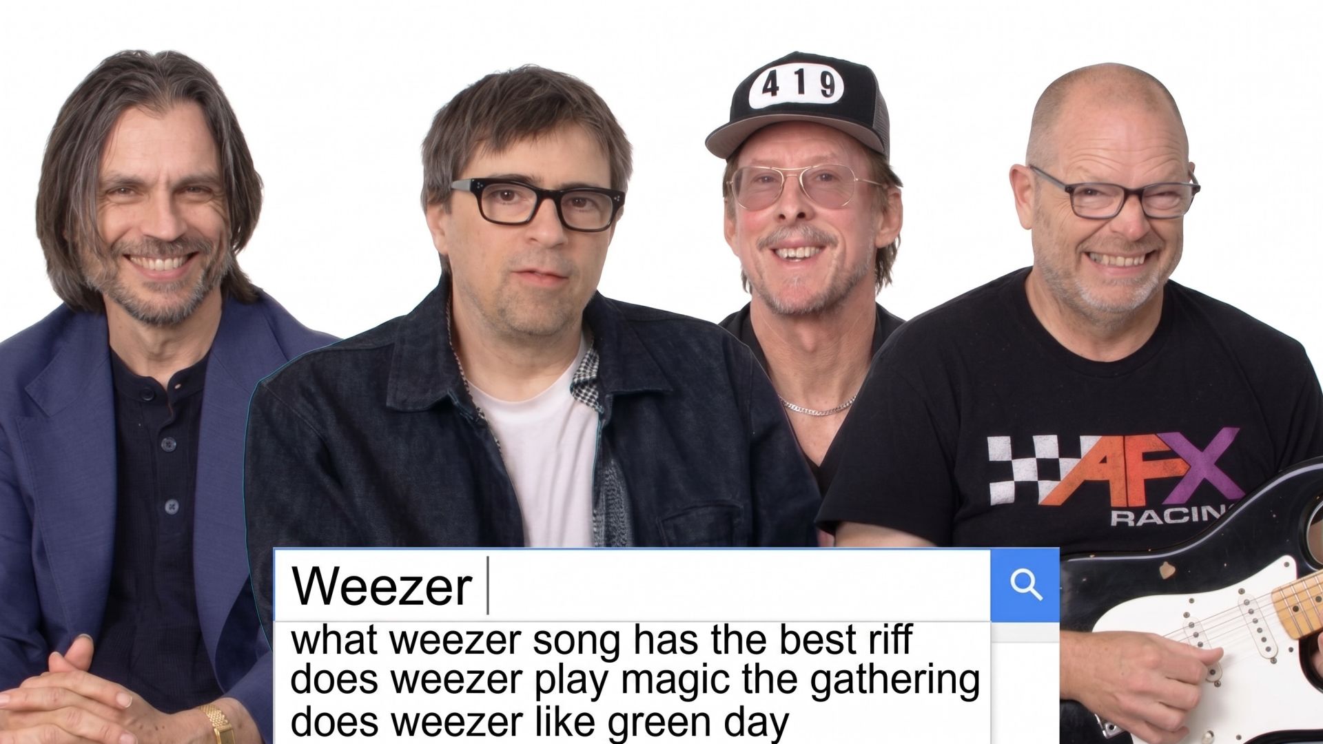 Weezer answer the web's most searched questions