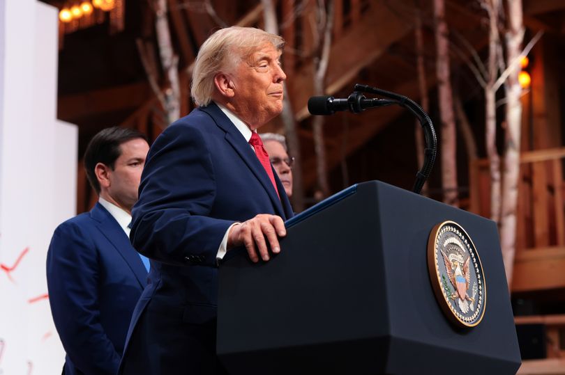 Breathless Donald Trump, 80, appears 'exceedingly unwell' as hoarse ...